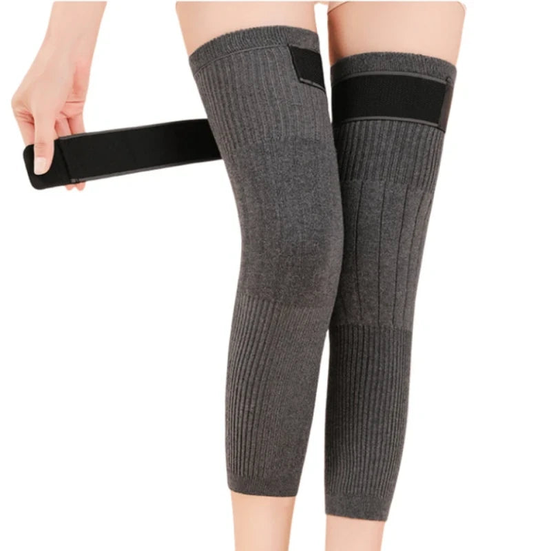 Woolen Knee Warmer with Soft Fleece Padding – Joint Pain Relief – Tech ...